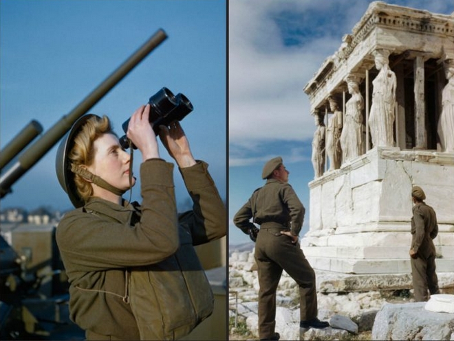 Μηχανή του Χρόνου: Στο φως συγκλονιστικές έγχρωμες φωτογραφίες του Β ...