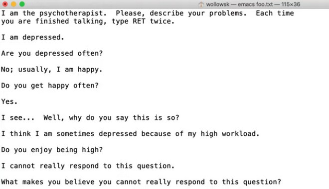 Eliza: Tο πρώτο chatbot της ιστορίας έγινε 56 χρόνων και υπάρχει ακόμα ...