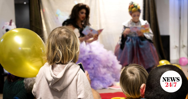 Είδαμε τις Drag Queens που διαβάζουν παραμύθια. Τελικά διαφθείρουν τα ...