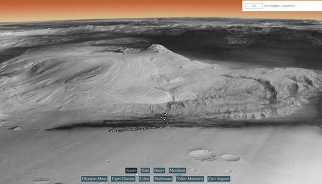 NASA: Ταξίδι στον Άρη μέσω διαδραστικού 3D χάρτη - Εντυπωσιακές εικόνες ...