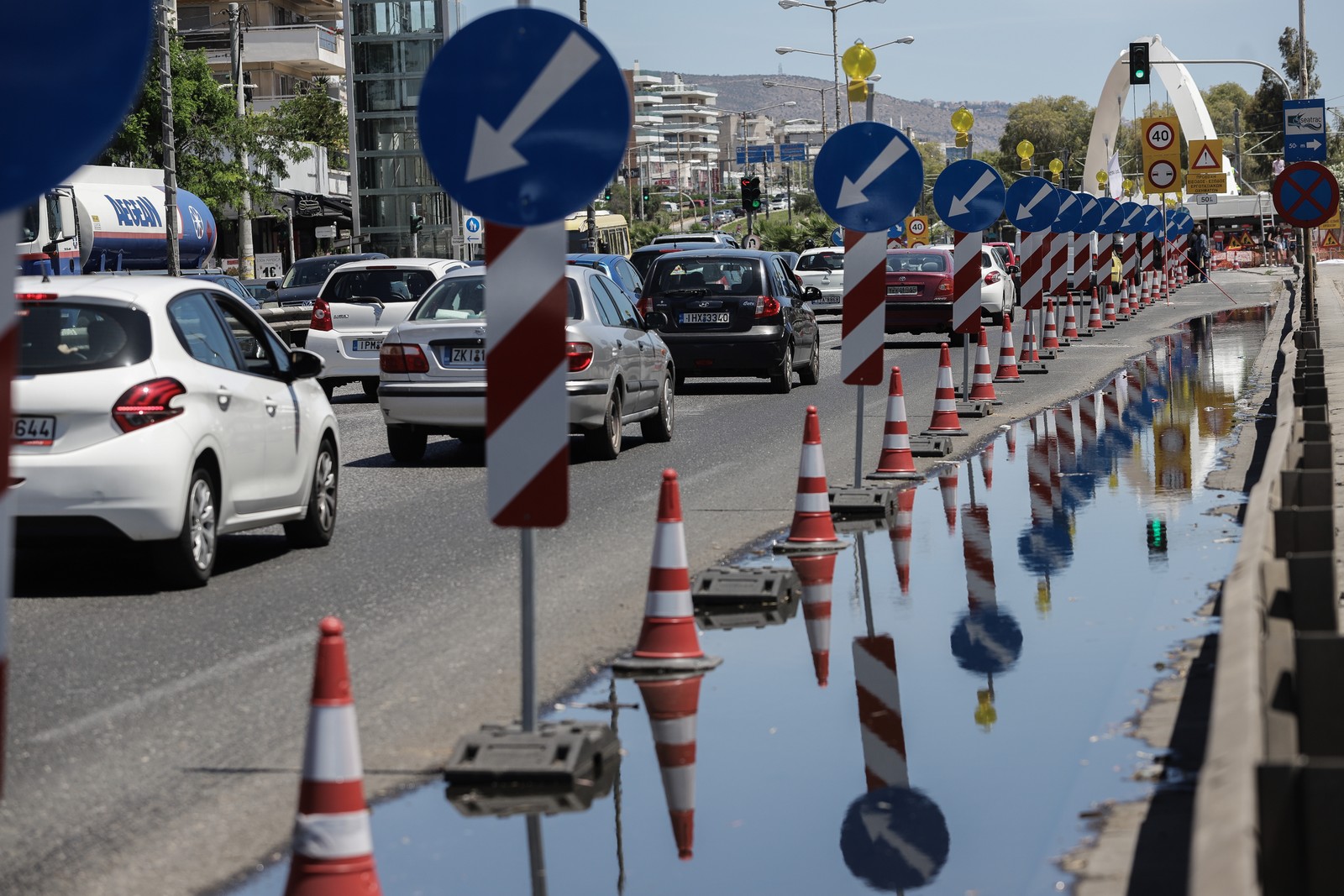 Νέα Φιλαδέλφεια: Στην κυκλοφορία ο ανισόπεδος κόμβος της οδού Πίνδου ...