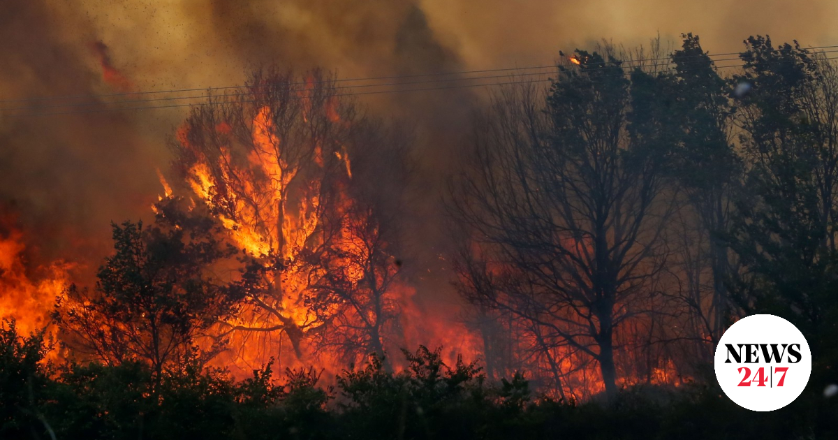 Πολύ υψηλός ο κίνδυνος πυρκαγιας την Κυριακή - Αναλυτικός χάρτης