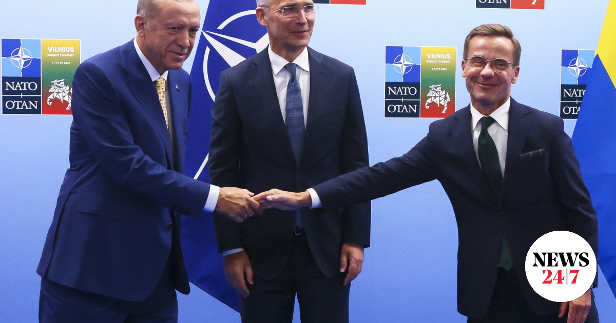 Πράσινο φως από τον Ερντογάν για ένταξη της Σουηδίας στο ΝΑΤΟ