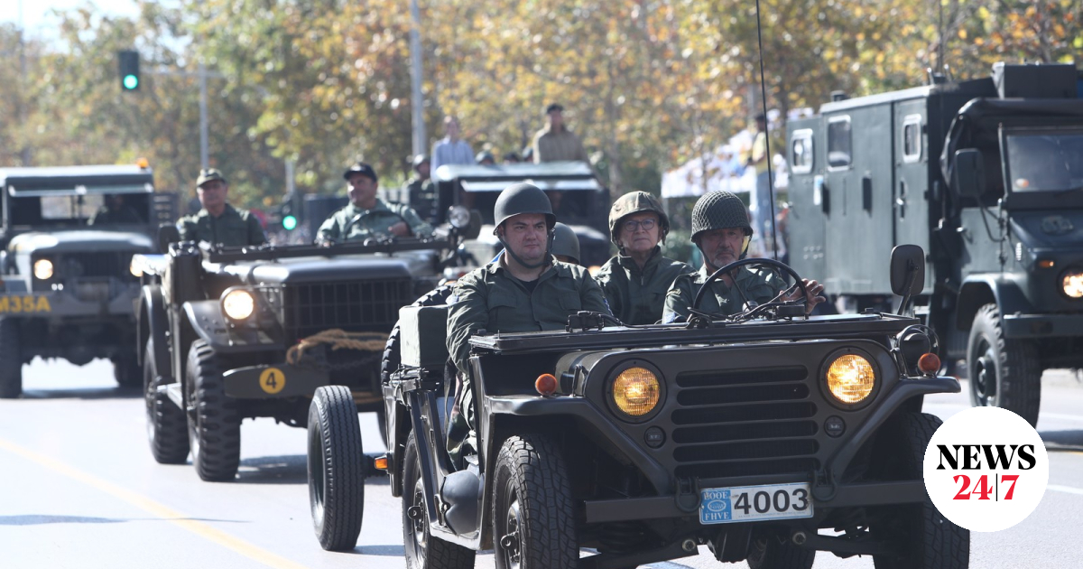 LIVE ΕΙΚΟΝΑ: Η στρατιωτική παρέλαση για την 28η Οκτωβρίου