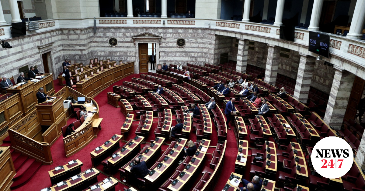 Στη Βουλή το προσχέδιο του προϋπολογισμού 2024