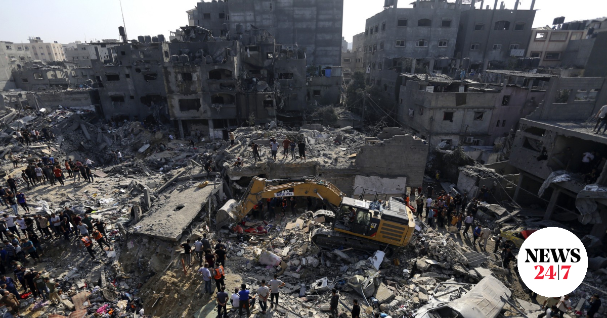 Μπαράζ εκρήξεων στη Γάζα - "Παύση" στον πόλεμο ζητά ο Μπάιντεν