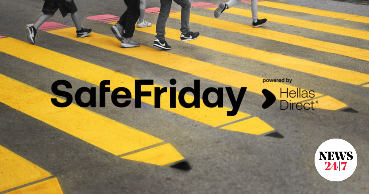 #safefriday 2023: Και φέτος η Hellas Direct βγαίνει στους δρόμους και φτιάχνει σχολικές διαβάσεις
