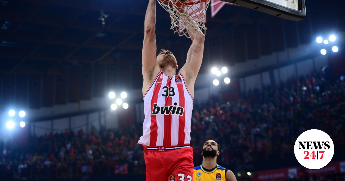 Ολυμπιακός - Μακάμπι Τελ Αβίβ 89-72: Ερυθρόλευκο ξέσπασμα