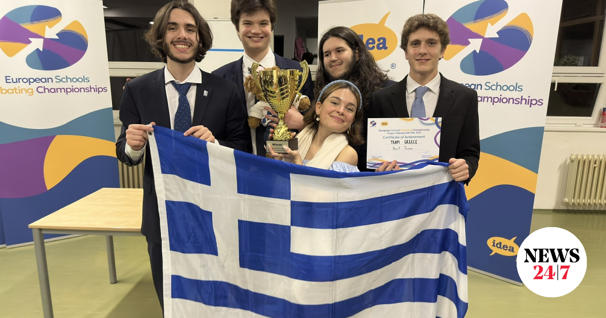 Πανευρωπαϊκή πρωταθλήτρια στο debate η ελληνική ομάδα