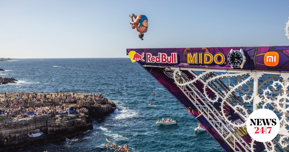 Red Bull Cliff Diving: Έχεις δει βουτιές από τα 27 μέτρα;