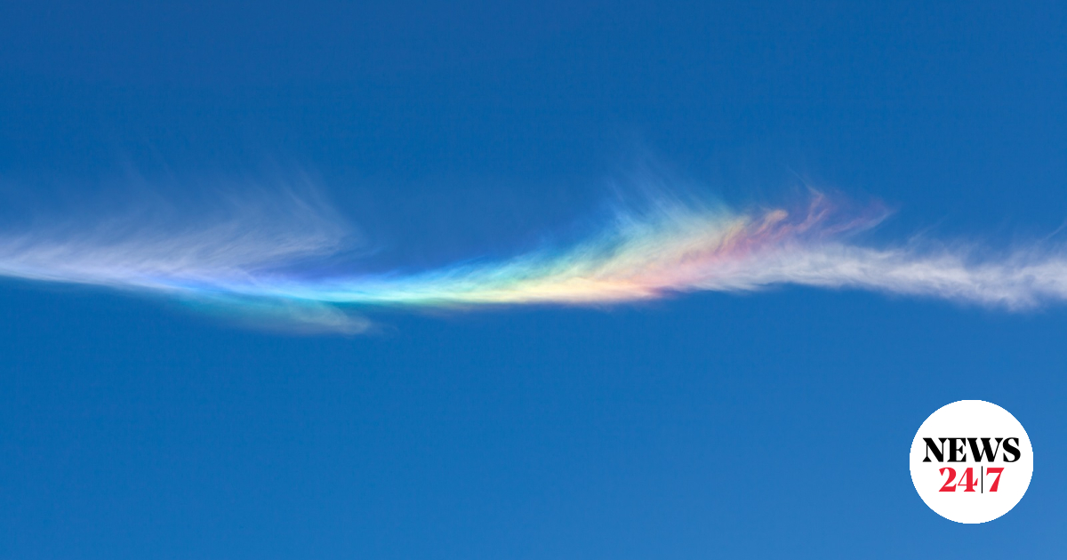"Fire rainbow": Τι είναι το εντυπωσιακό φαινόμενο