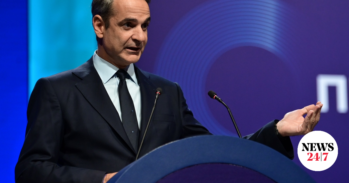 Μητσοτάκης: Ομιλία για τα 50 χρόνια ΟΝΝΕΔ