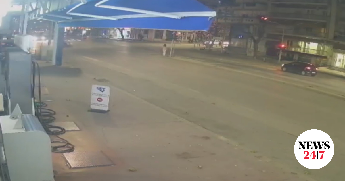 Θανατηφόρα παράσυρση 63χρονου από μοτοσικλέτα - Βίντεο σοκ