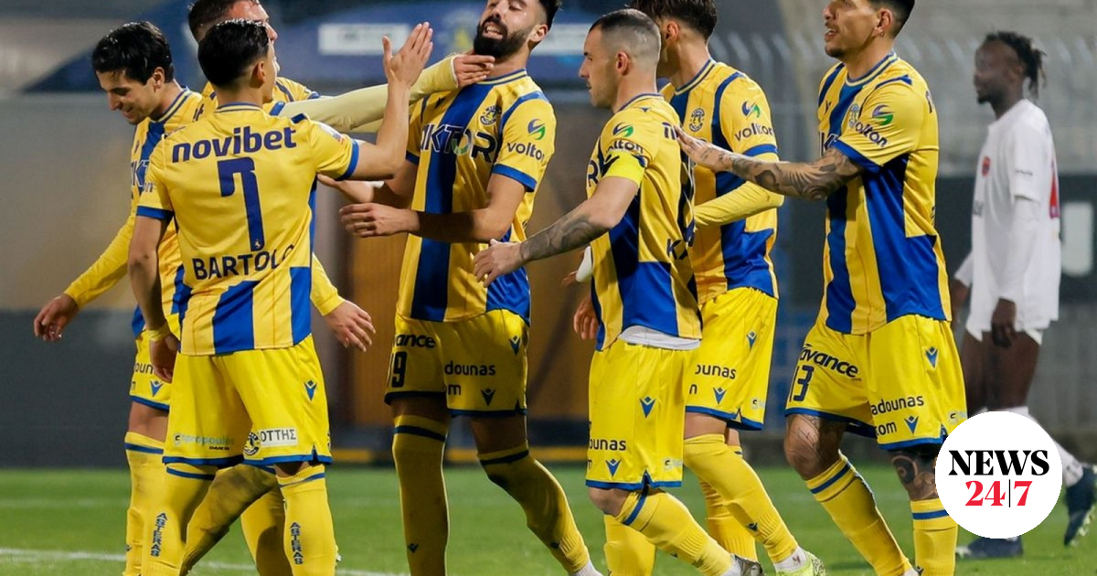 Αστέρας Τρίπολης AKTOR - Πανιώνιος 2-0: Ολοκλήρωσε άνετα τη δουλειά και ...