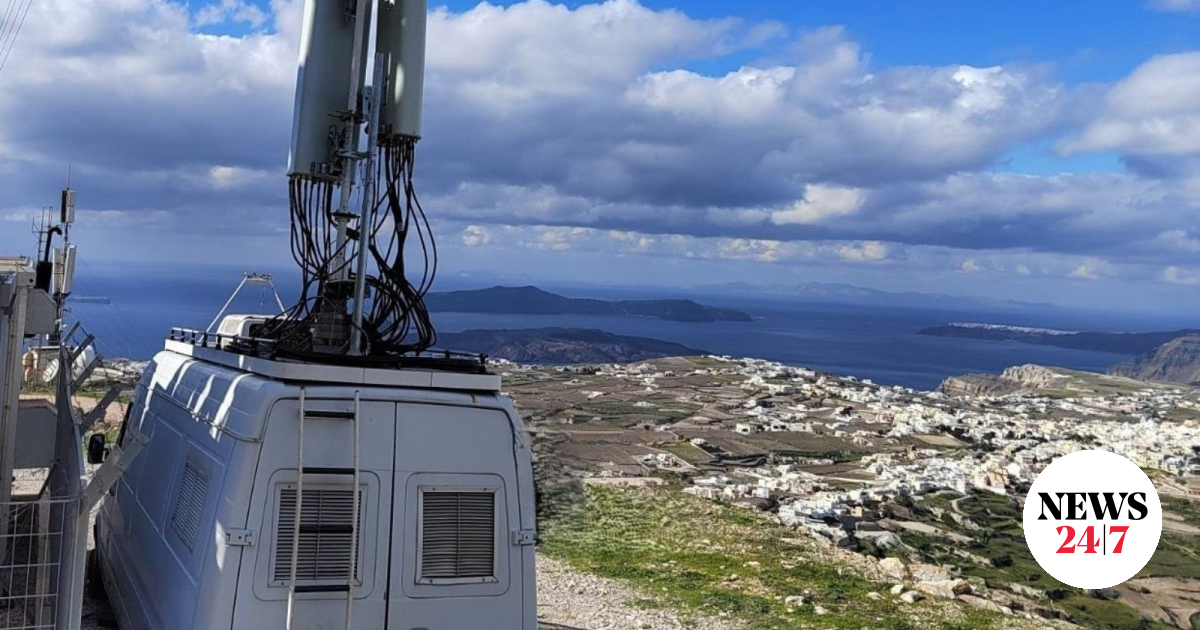 H COSMOTE θωρακίζει τις τηλεπικοινωνίες στις Κυκλάδες