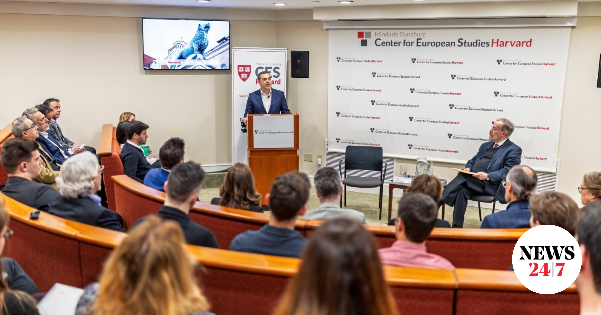 Harvard για Τσίπρα: Χαρά μας που φιλοξενήσαμε τον πρώην πρωθυπουργό της ...