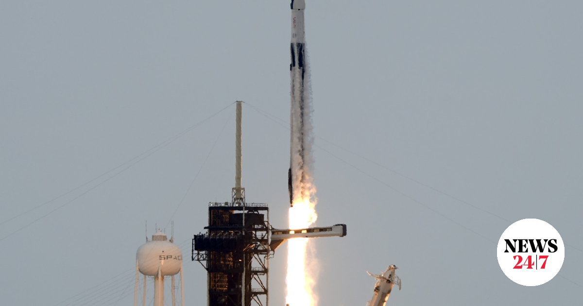SpaceX: Εκτοξεύτηκε το διαστημόπλοιο με τετραμελές πλήρωμα για τον ISS