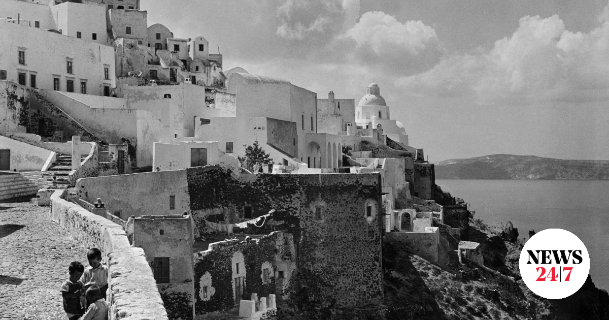 Η Σαντορίνη πριν από τον σεισμό του 1956