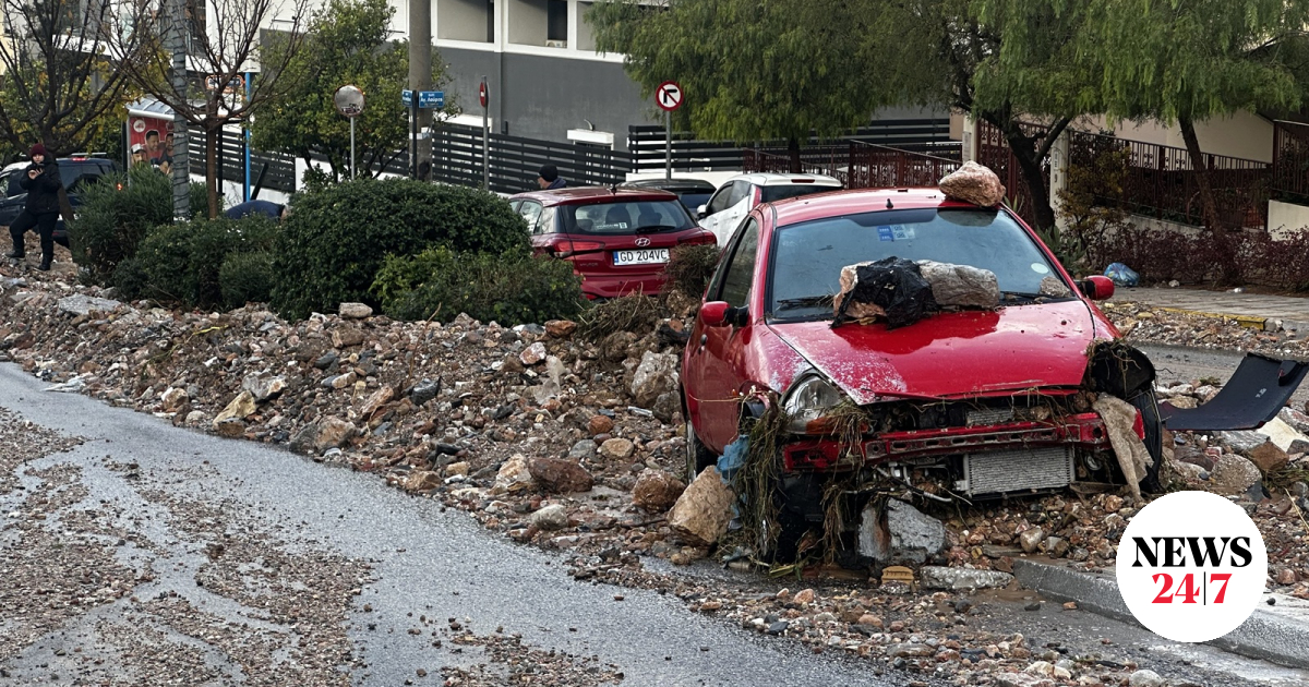 Glyfada: Devastating images after the deadly storm
