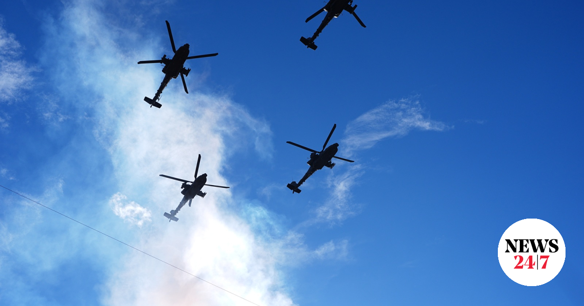 Πτώση αμερικανικού ελικοπτέρου Apache κοντά στα Στενά του Ορμούζ